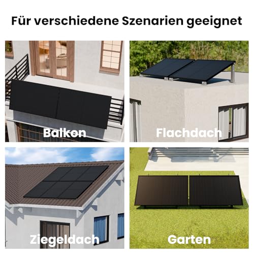 Powerness® 1000Wp ( 300W) Balkonkraftwerk Basic Kit – EcoFlow STREAM ...